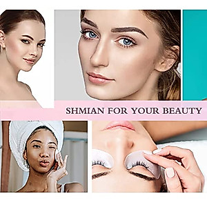 Shmian Lash Fan for Eyelash Extension, USB Mini Eyelash Fan Quick Dryer Cooling Fan with Lash Cleaning Supplies-Lash Shampoo Brush and Plastic Wash Bottle, Pink