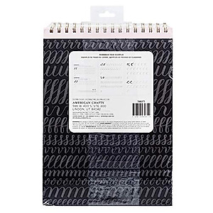 Kelly Creates Bouncy Lettering Workbook, 135 Pages