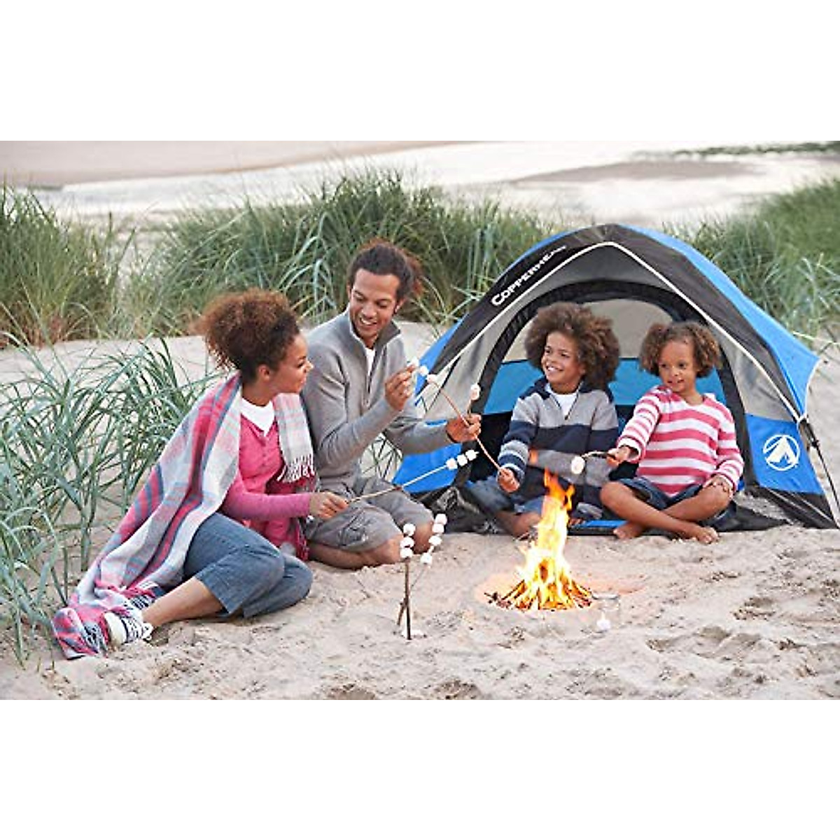 GIGATENT 6′ X 5′ 1-2 Person 3 Season Dome Tent Waterproof & UV Resistant Fabric Carry Bag Included