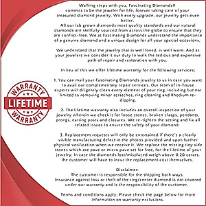 Fascinating Diamonds IGI Certified 1 1/3 Ctw Diamond Twisted Vine Wedding Ring Sets For Women 14K White Gold 1 Carat Cushion Cut Lab Created Center SI1-SI2 Clarity And F-H Color Ring Size 7