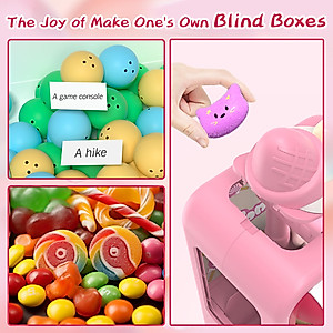 Skirfy Mini Claw Machines for Kids, Candy Dispenser Vending Machine Toys for Girls, Christmas Games Trendy Cool Stuff with Unicorns Toy, Arcade Games Machines Family Day Birthday Gifts for Kids