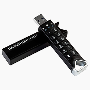 iStorage datAshur PRO2 4 GB | Secure Flash Drive | FIPS 140-2 Level 3 Certified | Password protected | Dust/Water-Resistant