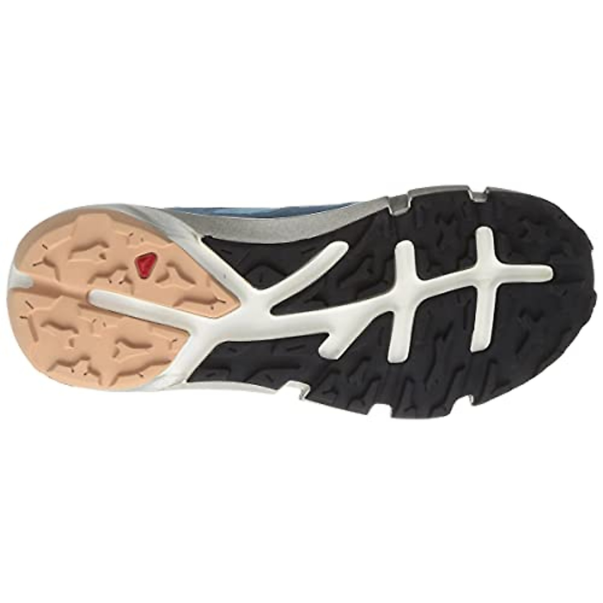 Salomon Women's Predict Hike MID Gore-TEX Hiking Boots for Women, Mocha Mousse/Blue/Blue, 8