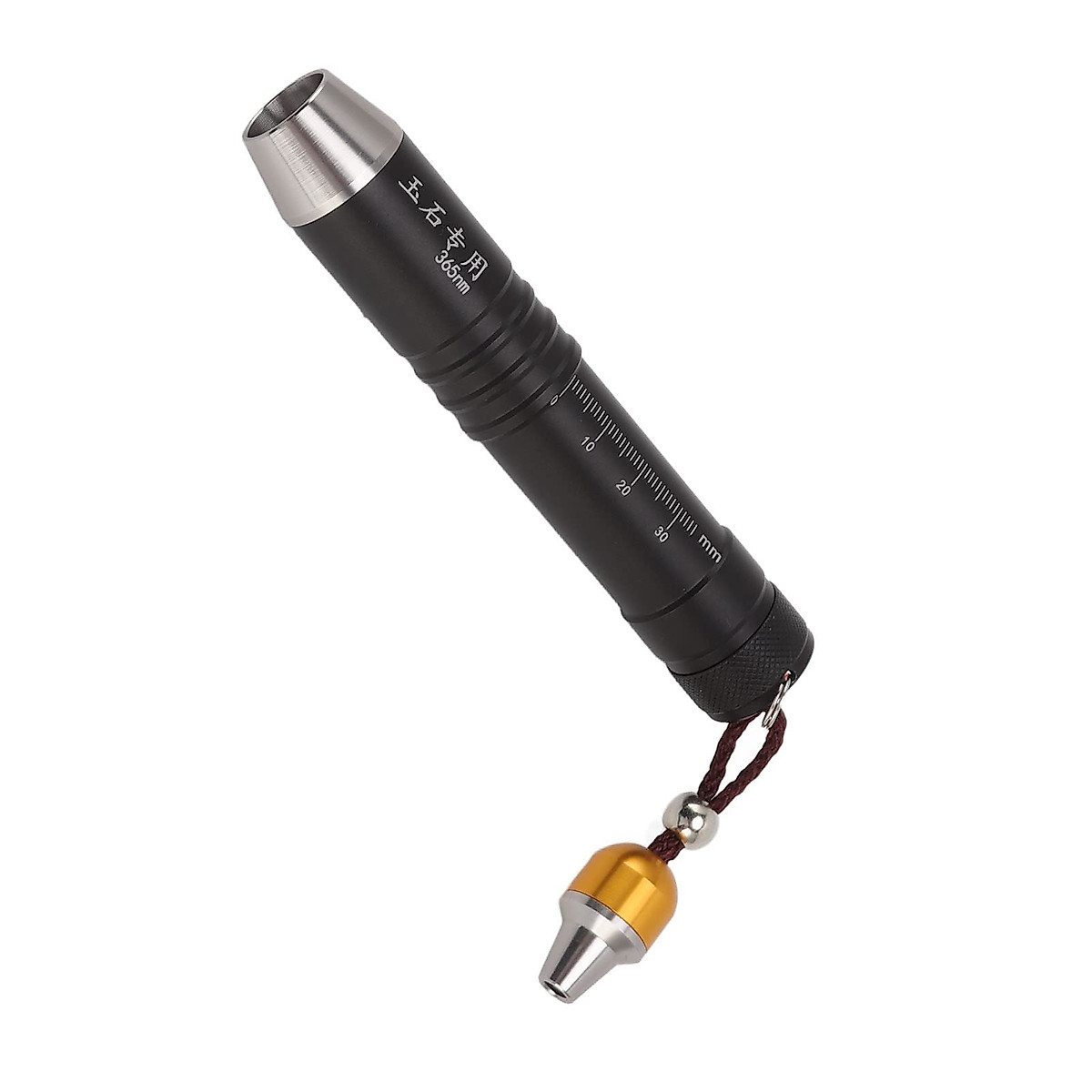 Identification Flashlight Small Diameter Triple Light Source Prevent Counterfeit Jade Appraisal Light for Jewelry,Multi Function Lighting Flashlight for Camping Hiking Emergency