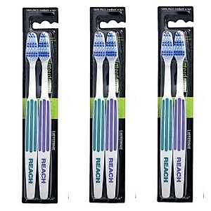 Reach Toothbrush Interdental MEDIUM TWINPACK - 3 twin pack by Reach