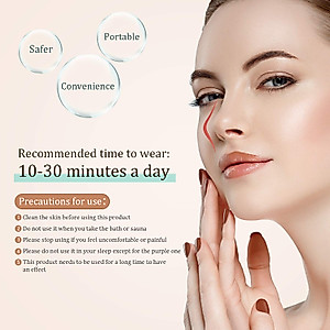 5 Pieces Nose up Lifting Clips Silicone Nose Bridge Slimming Clips Beauty Clip Tools for Women