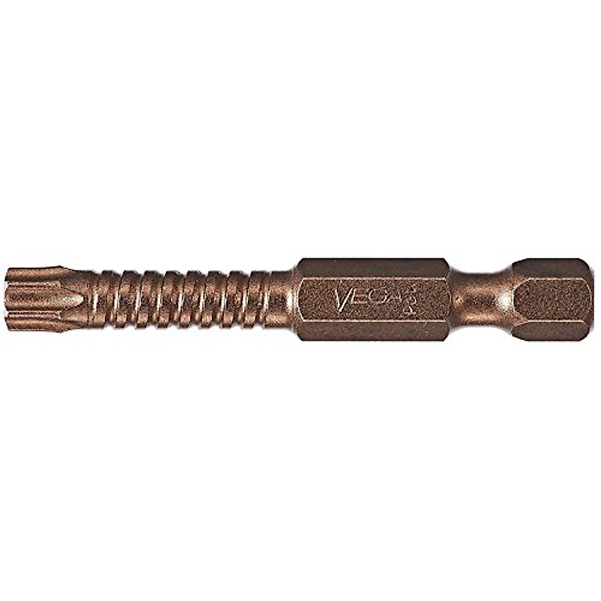VEGA T25 TORX Impact Driver Bits. Impactech Professional Grade Impact Ready T-25 TORX 2" Bits. (Pack of 5) P150T25A-5