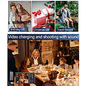 Digital Camera, Kids Camera with 32GB Card FHD 1080P 44MP Vlogging LCD Screen 16X Zoom Compact Portable Mini Rechargeable Gifts for Students Teens Adults Girls Boys