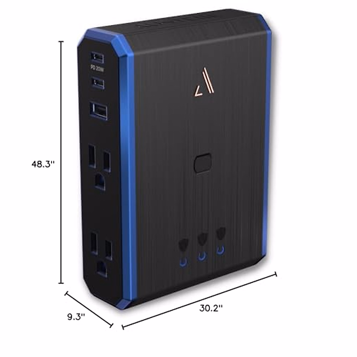 Samsung QN55QN90CAFXZA 55 Inch Neo QLED Smart TV with 4K Upscaling with a 5S-PS4-US1 4-Outlet Power with Omniport USB (2023)