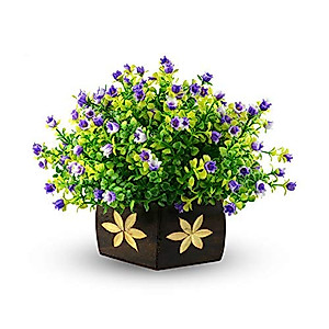 Geode Presents Beautiful Artificial Bonsai Tree with Pot | Bonsai Plant/Tree | Bonsai Tree for Indoor with Wooden Pot for Office Home Decor Showpiece (Pack 0F 1#Aport-728