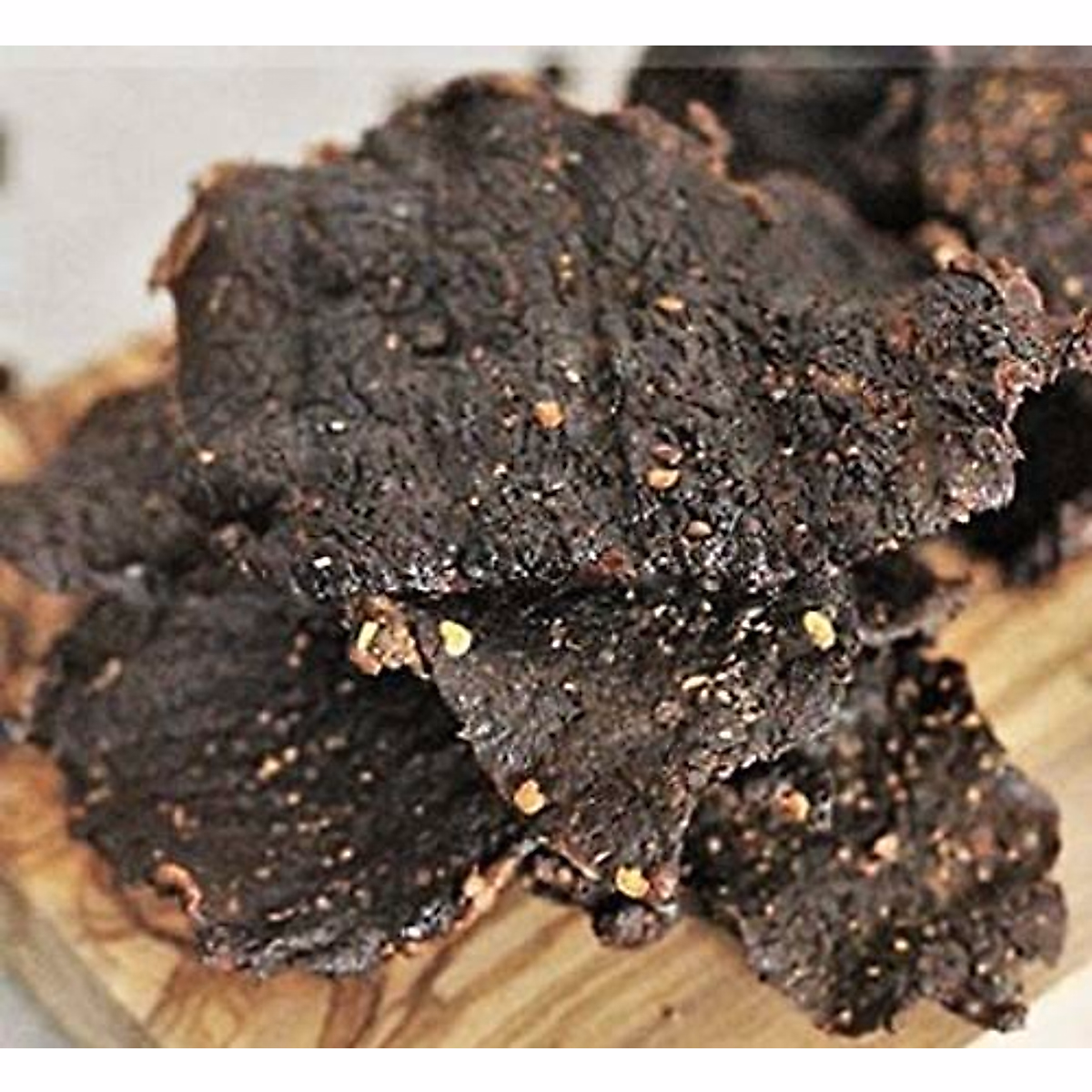 JURASSIC JERKY’S INFERNO - XXX HOT Beef Jerky * Every 1.5 oz bag includes (1) Carolina Reaper Pepper the Hottest Pepper in the World! Can you handle the Heat? Take the Challenge!