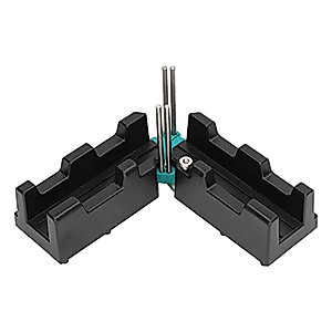 Wobythan 2 in 1 Mitre Measuring Cutting Tool Measuring and Sawing Mitre Angles Cutting Tool Precise Miter Saw Protractor 85-180° Bevels Cutting Tool Miter Gauge Woodworking Tool