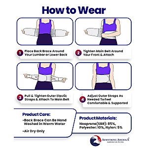 Lower Back Brace Support | Breathable Lumbar Support Brace For Sciatica Nerve Pain Relief | Low Back Support Belt For Heavy Lifting, Work, Scoliosis, Herniated Disc Back Pain Relief Men Women (MEDIUM)