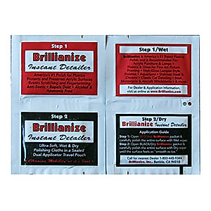 Brillianize Instant Detailer 50 Count Bulk Pack