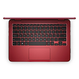 Dell i3185-A982RED 2018 Newest Inspiron 3000 11.6" 2-in-1 Touchscreen Laptop/Tablet PC, 7th Gen AMD A6-9220e 2.5GHz Processor