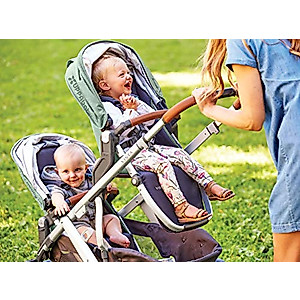 UPPAbaby VISTA Leather Handlebar Cover - Saddle