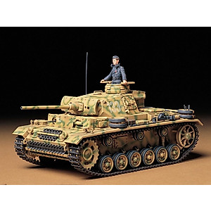 TAMIYA 35215 1/35 German Pz. Kpfw III Ausf. L Tank Plastic Model Kit
