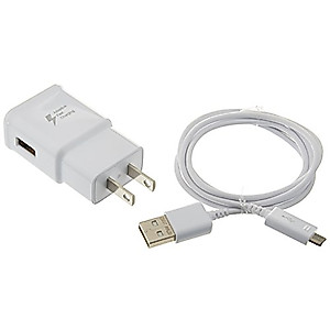 Samsung EP-TA20JWEUBUS Adaptive Fast Charger for Galaxy S7/S7 Edge/S6/Edge/Edge+/Note Edge/ J3 (EP-TA20JWE/EP-DG925UWE) White Bulk Packing