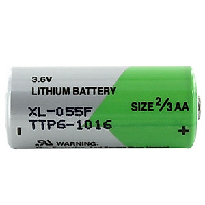 Xeno XL-055F ER14335 2/3AA STD 3.6V Lithium Thionyl Chloride Battery 2-Pack