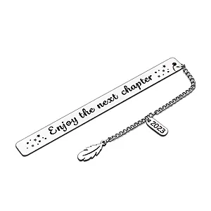 Christmas Presents Bookmarks for Book Lovers Class of 2023 Graduation Gifts for Her Him Retirement Gifts for Women Men Son Adult Daughter Gift from Mom Dad Birthday Gift Office Gifts for Coworkers