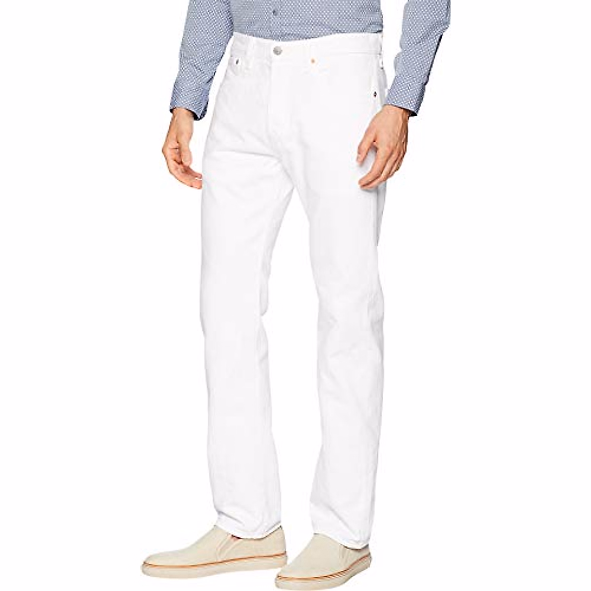 Levi's Men's 501 Original Fit Jeans (Also Available in Big & Tall), Optic Daisy, 36W x 36L