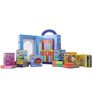 Nick Shop Blue's Clues My First Board Books Bundle - 12 Disney Blue's Clues Board Books for Toddlers, Kids | Blue's Clues Book Set with Bonus Stickers (Blue's Clues Educational Toys)