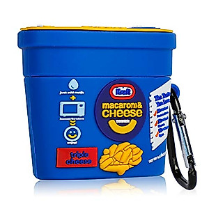 Besoar for Airpod Pro 2019/Pro 2 Gen 2022 Case, 3D Cute Silicone Cartoon Kawaii Cool Air pods Cover, Funny Fun Fashion Unique Food for Girls Women Boys Teen Soft Cases for Airpods Pro (Blue Cheese)