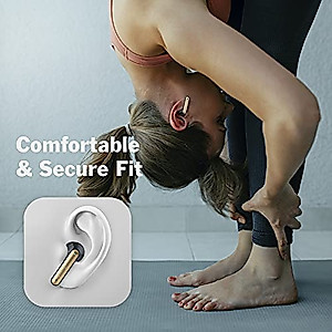 ASIMOM Wireless Earbuds, in-Ear Bluetooth Earbuds with LED Power Display, TWS True Wireless Ear Buds, Loud Bass, Touch Control Ear Pods with Microphone, Audifonos Bluetooth Inalambricos- Black