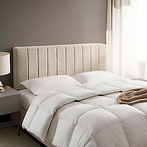 Upholstered Queen Headboard - Easy Assemble Channel Stitched Headboard Queen Size - Wall Mounted Headboard with 3D Soundproof Wall Panels Peel & Stick Floating Headboards for Queen Size Bed - Beige