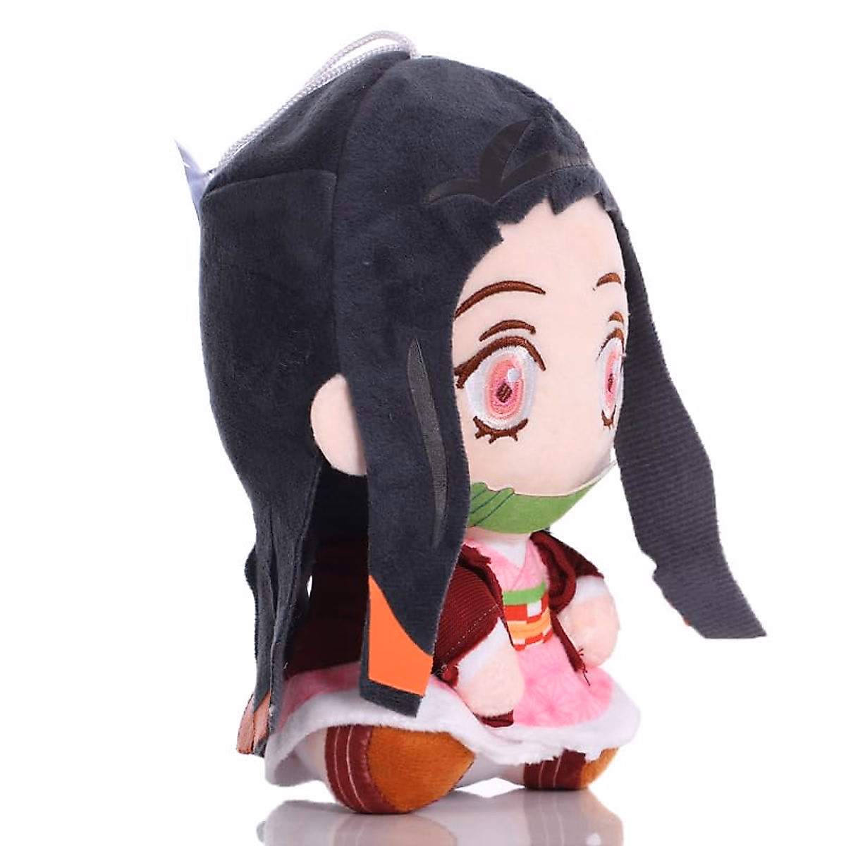 BGVEI Nezuko Plush Toy Anime Slayer Cartoon Soft Stuffed Animal Plushies Soft Doll Home Decor Pillow Birthday Gift for Kids - 8.2inch