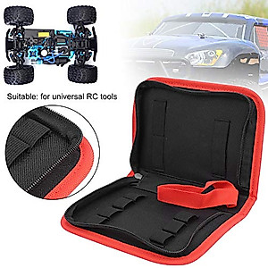 Portable Durable RC Tool Box, RC Tool Bag, Airplane Repairing Boat Repairing for Remote Control Car Repair RC Tools