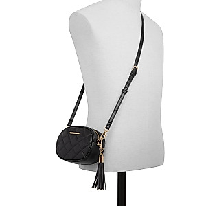 ALDO Women's Pounce Belt Bag, Black/White