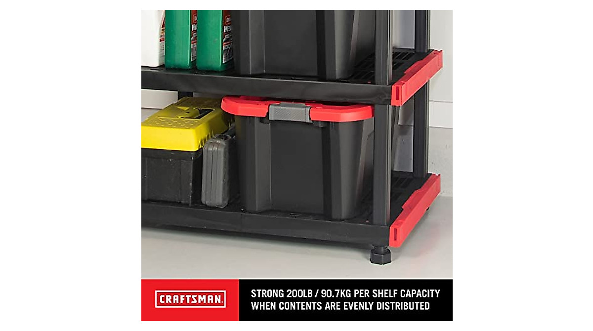 CX Craftsman 4-Tier Heavy Duty Storage Shelving Unit