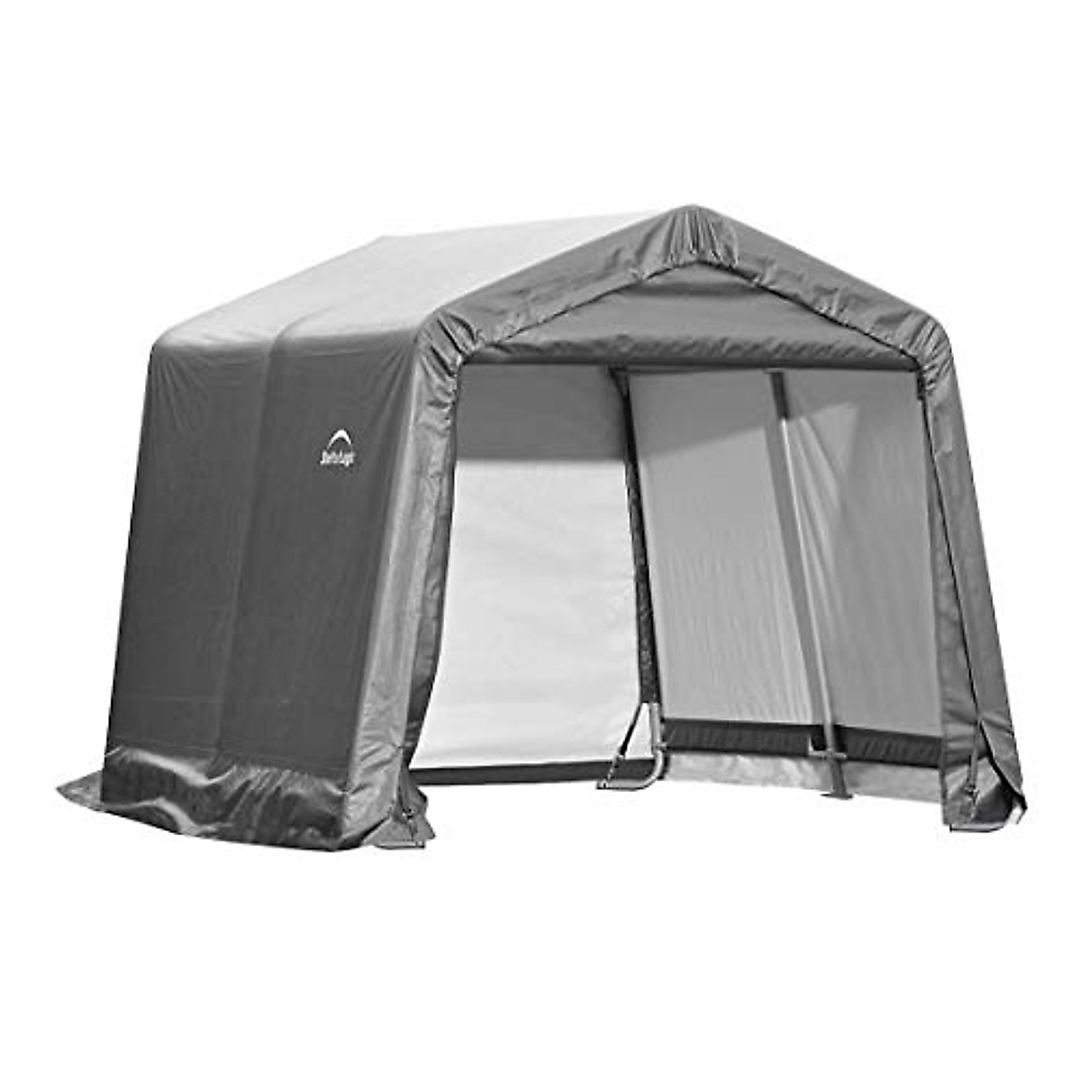 ShelterLogic Replacement Cover Kit Only No Frame-10x10x8 Peak 805138 (14.5oz PVC Gray)