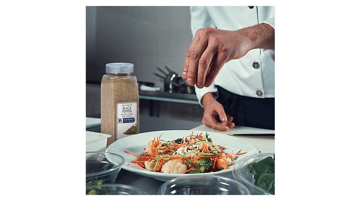 McCormick Culinary Pure Ground Black Pepper - 18 oz Container