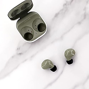 3 Pairs Galaxy Buds 2 Memory Form Ear Tips Buds, S/M/L 3 Size Replacement Reduce Noise Anti-Slip Fit in Case Premium Earbuds Gel Compatible with Samsung Galaxy Buds 2 - S/M/L Black