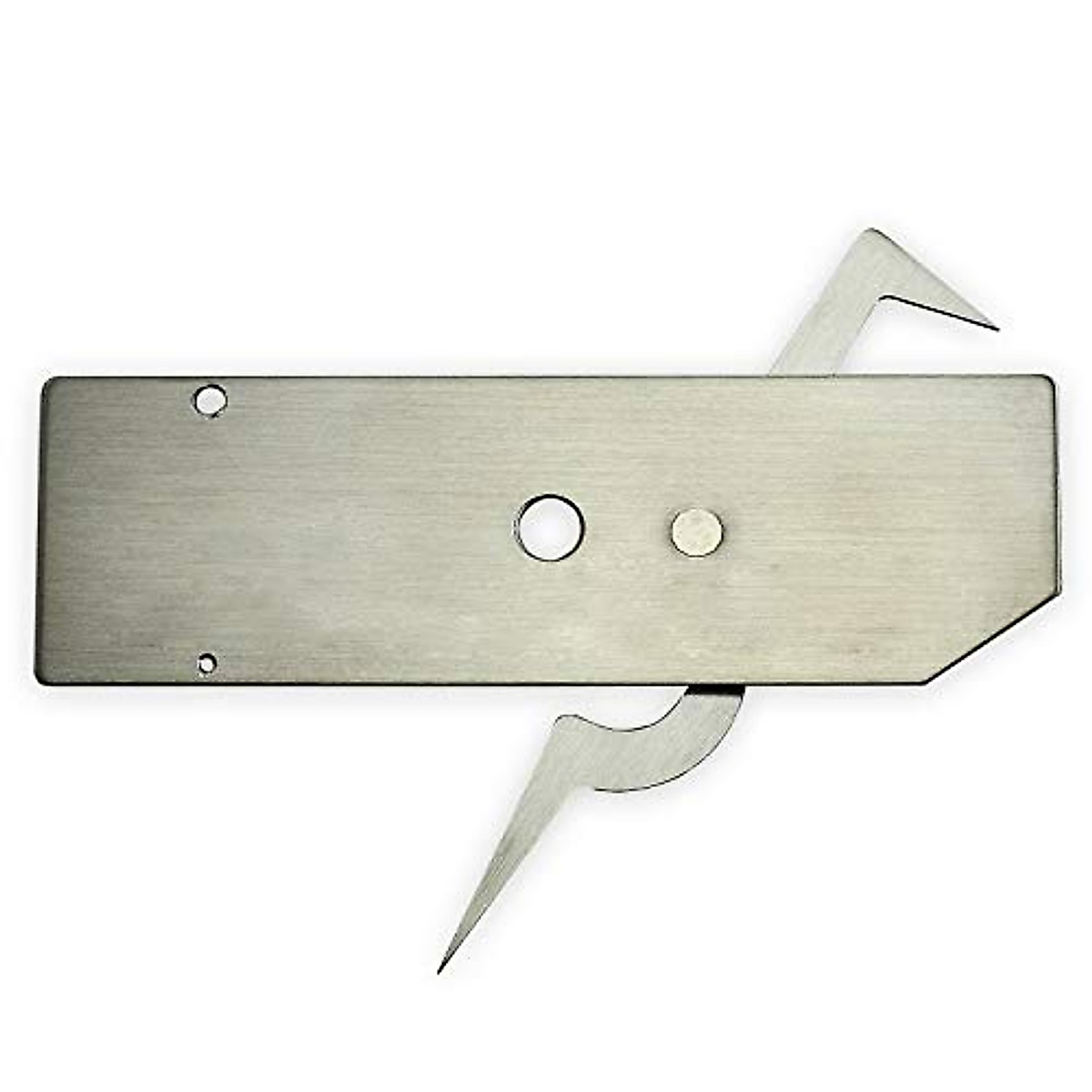 Carkio V-WAC Gage Biting Edge Stainless Steel Welding Gauge Single Weld Gage Weld with 7 Piece Fillet Weld Gauge Gage SetCompatible with Welder Inspection