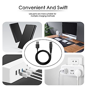 USB Mens Hair Clippers Charger Suitable for 7510 Surker Mens Hair Clippers Charger & Hair Clippers Replacement Charger Power Cord
