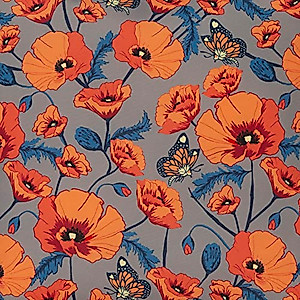 Classic Accessories for Frida Kahlo Accent Pillows, 2-Pack, 18 Inch, Amapolas Brillantes, 18" L x 18" W, 2 Count