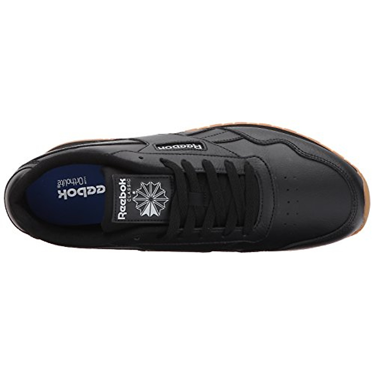 Reebok Men's Classic Harman Run Sneaker, Black/Gum, 13