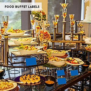 Andaz Press Table Tent Printable Place Cards, Royal Blue 20-Pack, Seat Placement Cards Place cards Table Settings Name Cards for Baby Bridal Wedding Shower, School Graduation Food Cards