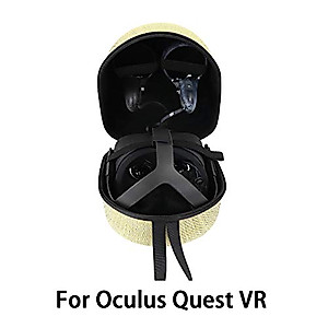 RINAMK Applicable to Oculus Quest Multi in one VR Quest Travel Box for and Controller 64GB 128GB Protective Storage Travel Box