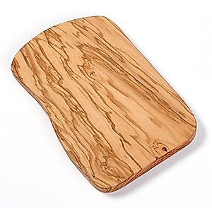 American Metalcraft OWB129 Olive Wood Serving Boards, 12.375" Length x 8.875" Width, Brown