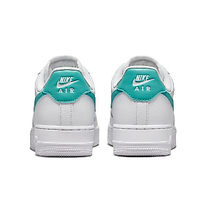 Nike Womens WMNS Air Force 1 Low DD8959 101 White/Washed Teal - Size 7.5W