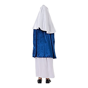 EraSpooky Girls Virgin Mary Costume Biblical Characters Nativity Dresses for Kids