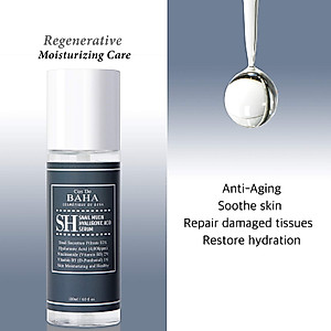 Cos De BAHA Snail Repair Intensive Facial Serum with Vitamin B3, 2% Niacinamide, and 5% Allantoin - 4 Fl Oz (120ml)