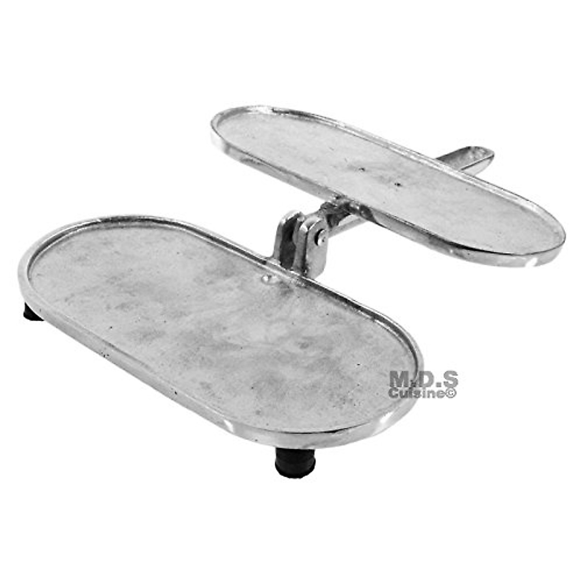 M.D.S Cuisine Cookwares Huarache Press-Maker Tortilla Authentic Huarachera Cast Aluminum Mexican 9-inches