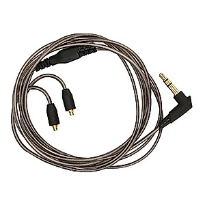 MMCX to 3.5mm Headphone Audio Cable Replacement for SE215 SE315 SE425 SE535 SE846, for UE900, for AUDIOSENSE TK200 T100, for W10 W20 W30