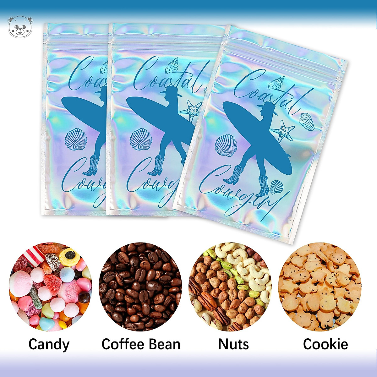 KARAQY Coastal Cowgirl Hangover Kit Bags, Coastal Cowgirl Recovery Kit Bags for Bachelorette Party Wedding Bridal Shower Engagement Party Favors Supplies Decorations