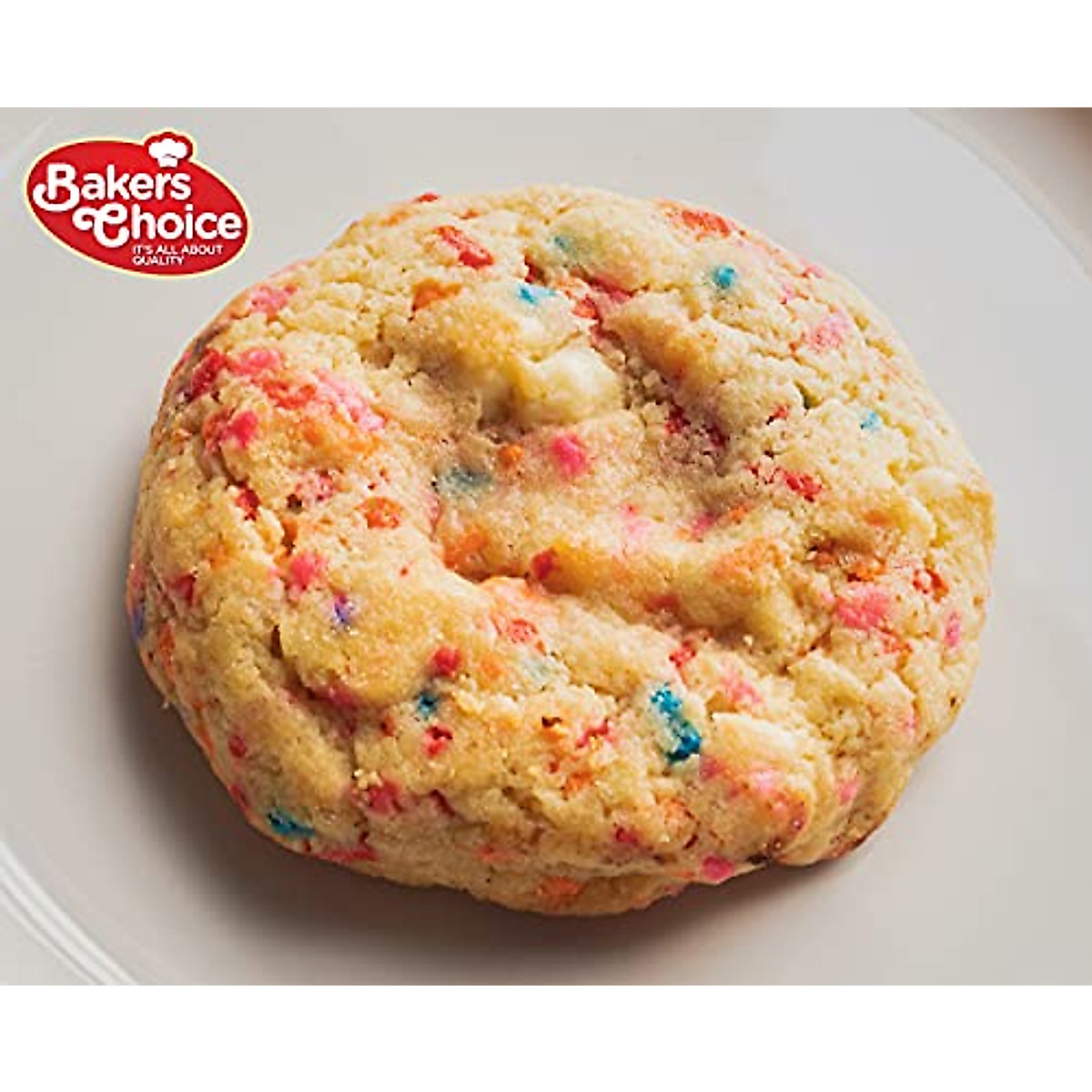 Rainbow Candy Coated Chocolate Chips - Dairy Free, Kosher - 10 oz. - Baker's Choice